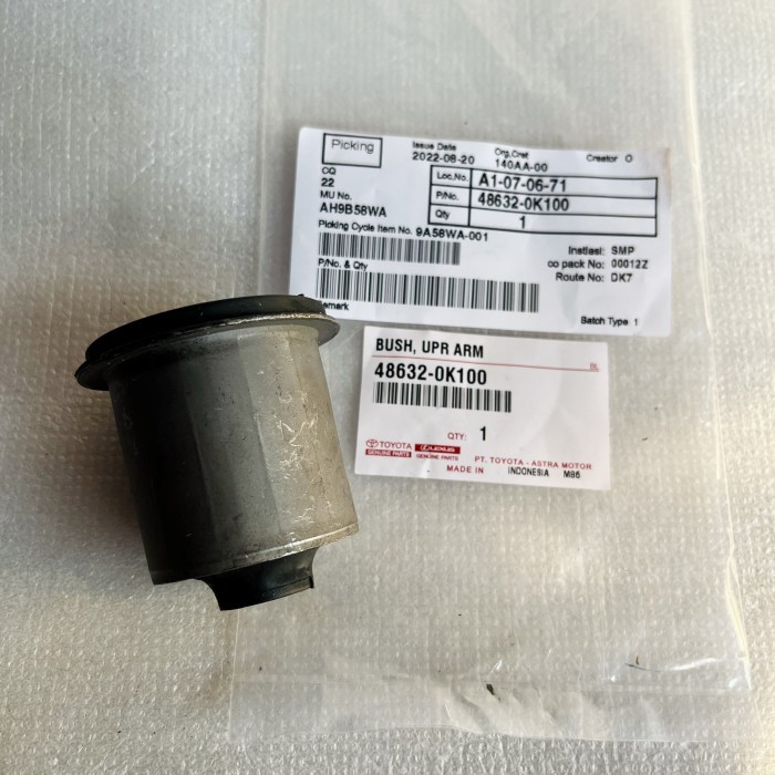 Jual Bush Bushing Upper Arm Atas 48632-0K100 Toyota Innova 2005-2015 ...