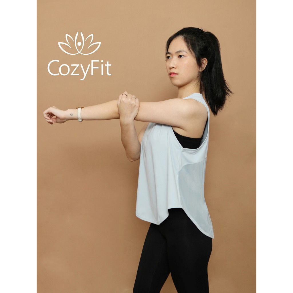 Jual CozyFit Baju Olahraga Premium Wanita Yoga Aerobic Gym Indoor ...