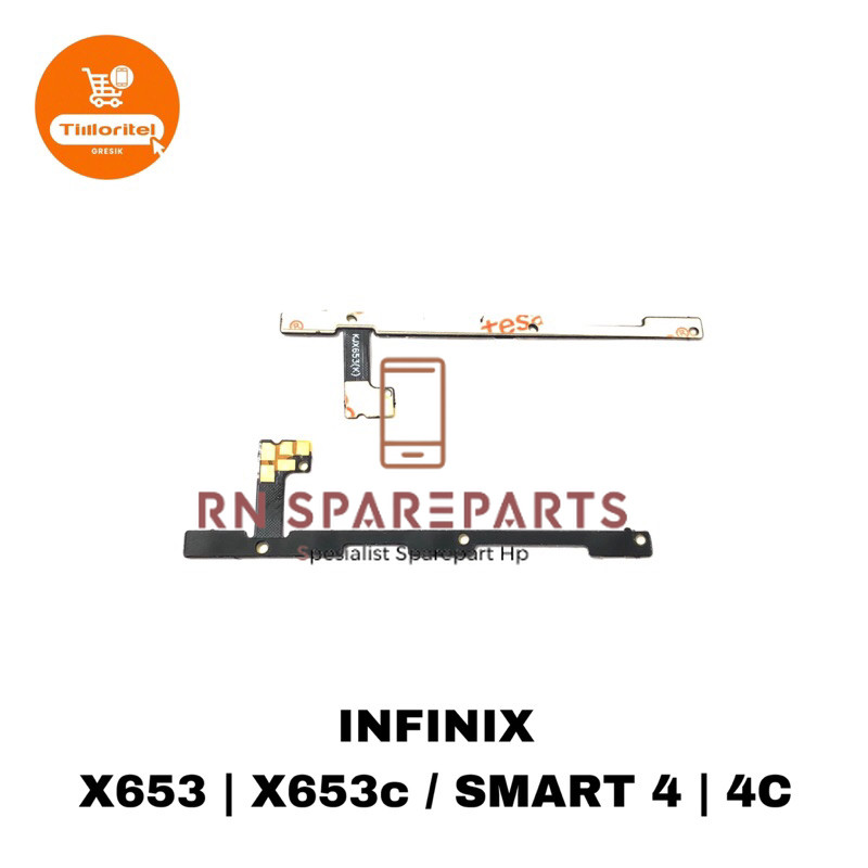 Jual FLEXIBLE ON OFF VOLUME INFINIX SMART 4 X653 / FLEKSIBEL TOMBOL ...