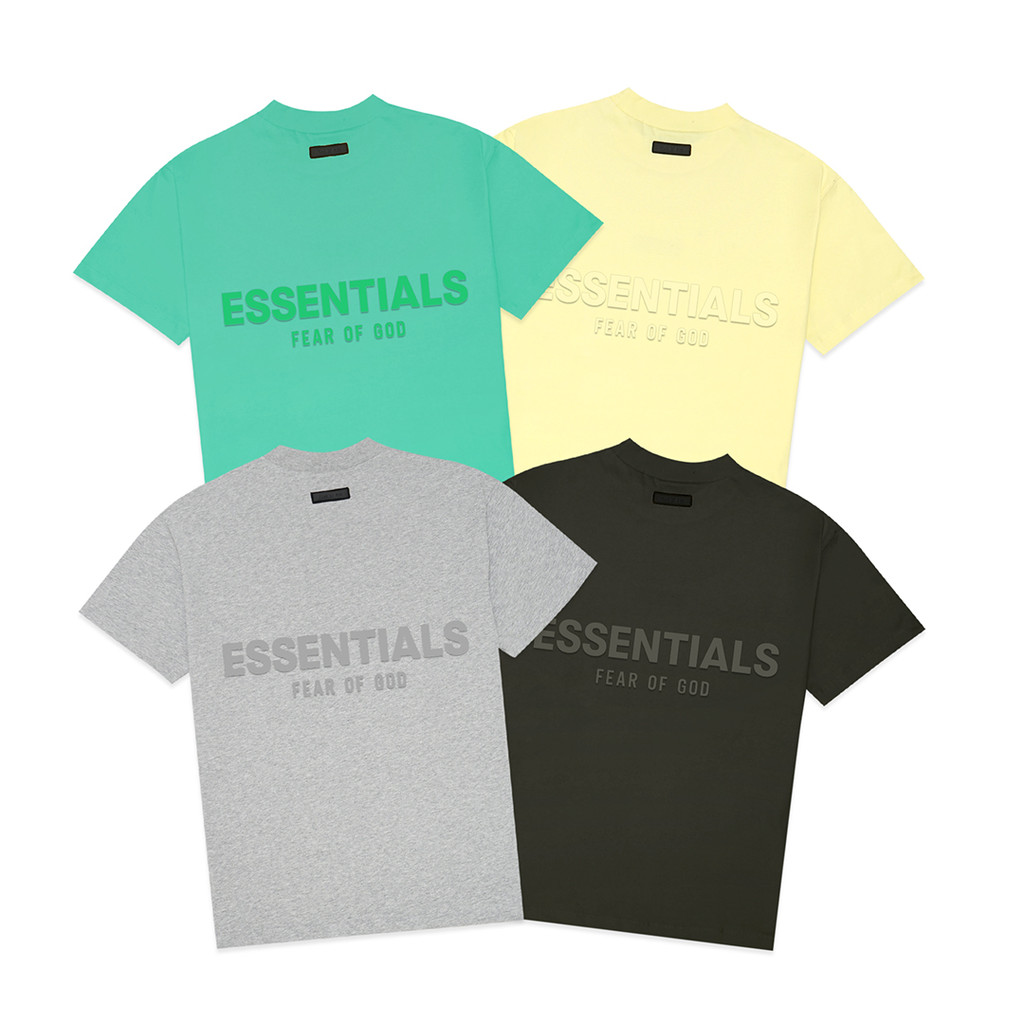 Jual FOG Essentials Back Solid Rubber Text T-Shirt | Shopee Indonesia