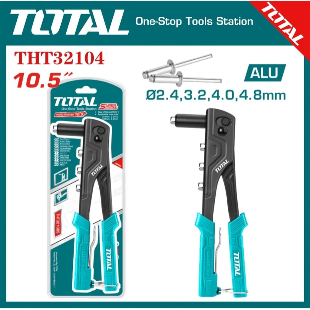 Jual TOTAL TOOLS THT32104 HAND RIVETER TANG RIPET TANG RIVET 10,5 INCH ...