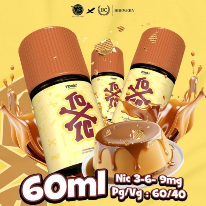 Jual Toxic Japanese Pudding Delight 60mL by Toxic Project - Liquid Toxic | Shopee Indonesia