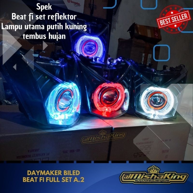 Jual PROMO!!!!! Daymaker biled beat fi spek terang full set reflektor ...