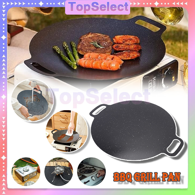 Jual Grill Pan/ BBQ Tempat /Alat pemanggang / Tempat Pemanggang Bulat ...