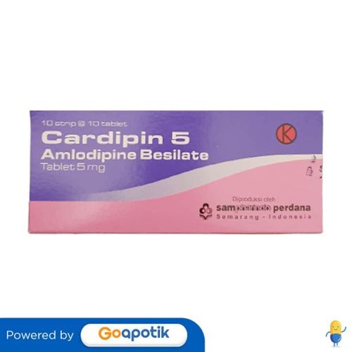 Jual Cardipin 5 Mg Box 100 Tablet | Shopee Indonesia
