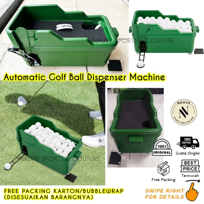 Jual Automatic Golf Ball Dispenser Machine Mesin Dispenser Wadah Tray ...
