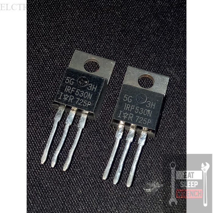 Jual IRF530N IRF530 IRF9530NPBF 14A 100V N-Ch MOSFET TO-220 Transistor ...