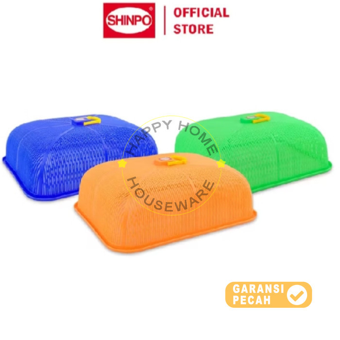 Jual SHINPO TUDUNG SAJI PLASTIK SEDANG BONITA MEDIUM FOOD COVER PENUTUP ...