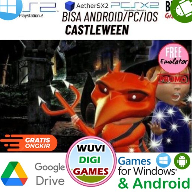 Jual Jual Game PS 2 Castleween | Bisa di PC / Android / IOS Plus ...