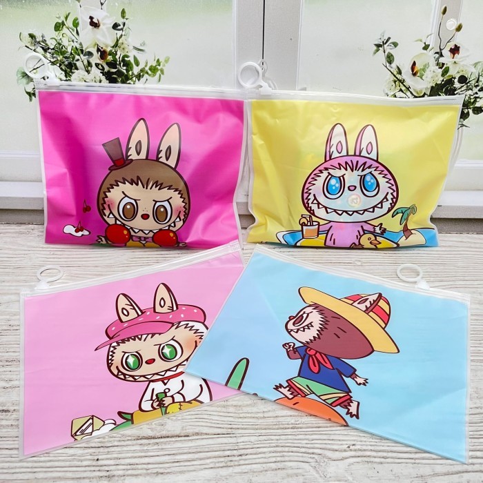 Jual Pouch Zipper LABUBU Ukuran Besar Muat Banyak Termurah Kualitas ...