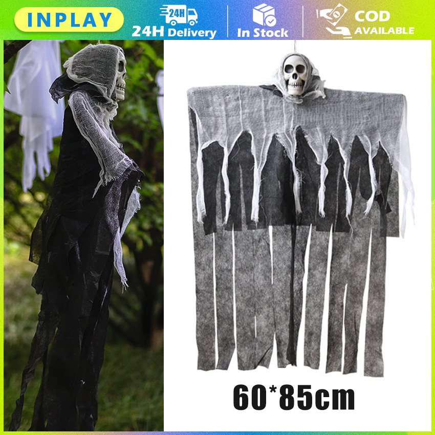 Jual Dekorasi Halloween Hantu Terbang & Setan Tengkorak / Flying Skull ...