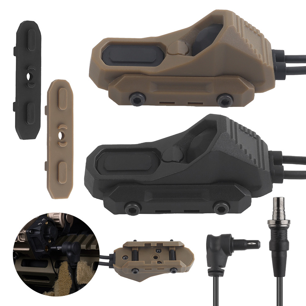 Jual Dual Remote Flashlight Pressure Switch SF Plug with Crane Laser ...