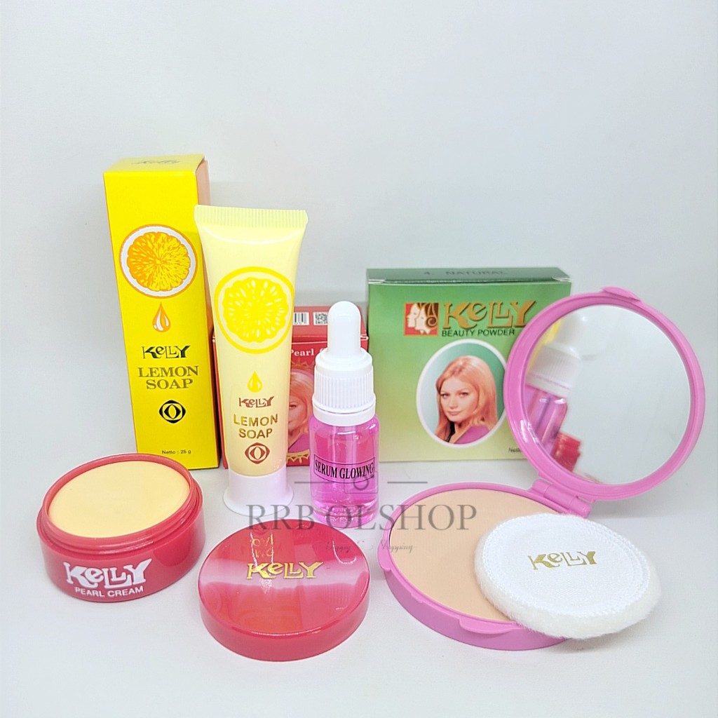 Jual BB _ Paket Lengkap Kelly 3in1 Plus Serum Glowing - Lemon Soap 25gr ...