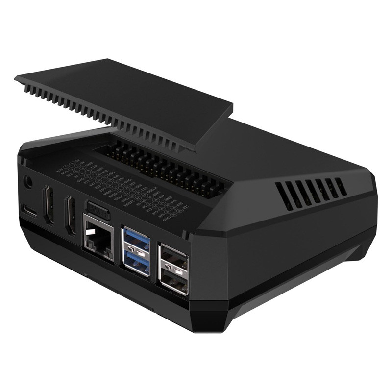 Jual V3 M.2 NVME PCIE Case for Raspberry Pi 5 Aluminum Passive Cooling ...