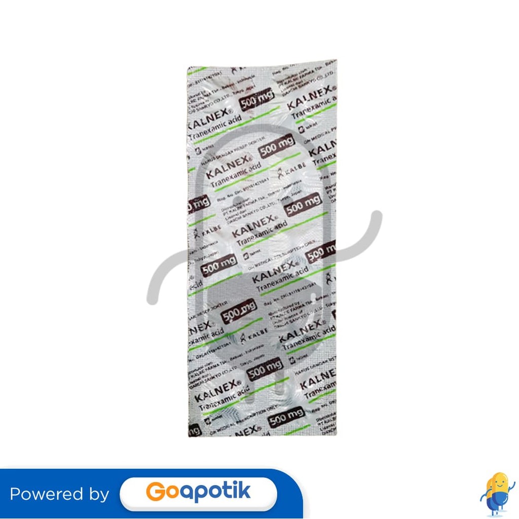Jual Kalnex 500 Mg Strip 10 Tablet | Shopee Indonesia