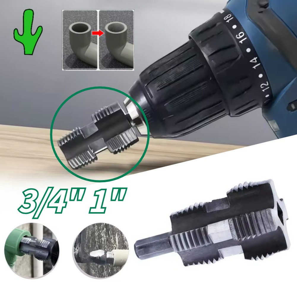 Jual Pipe Hand Tap Metal Bsp Drat Ulir Pipa Thread 3/4" 1" / Alat Senai ...