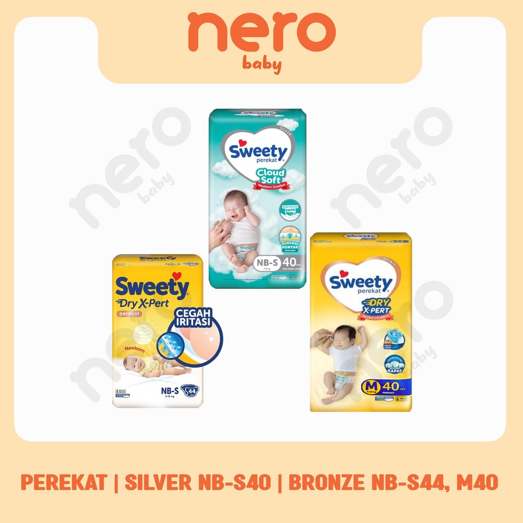 Jual SWEETY SILVER NB-S40 BRONZE NB-S44 M40 COMFORT POPOK PEREKAT ...