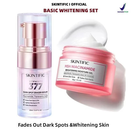 Jual [100%ORIGINAL] SKINTIFIC Basic Whitening Set SKINTIFIC Symwhite ...