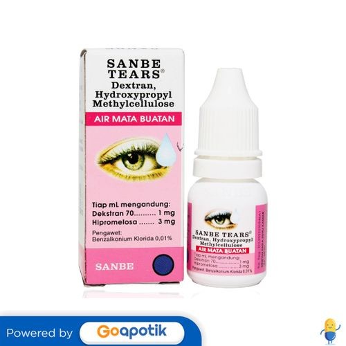 Jual Sanbe Tears Tetes Mata 8 Ml | Shopee Indonesia