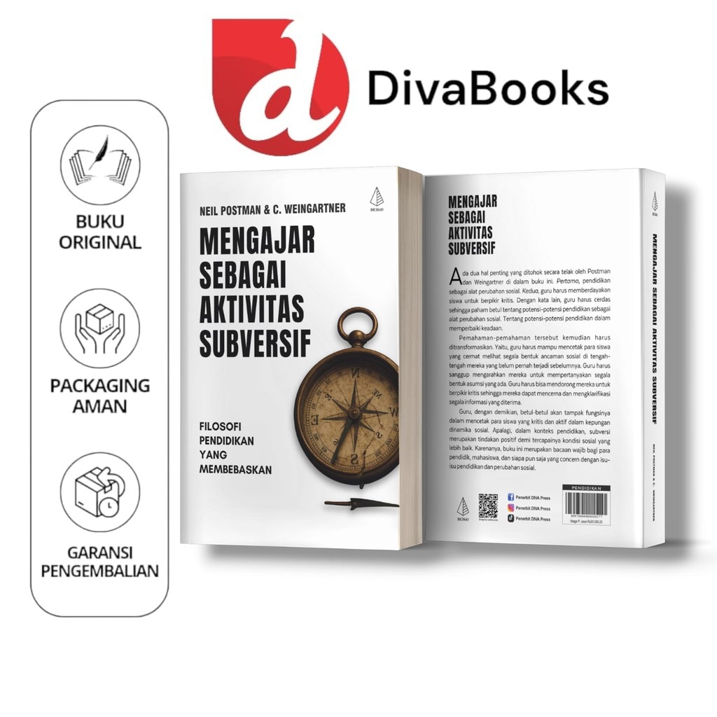 Jual IRCiSoD - Buku Mengajar Sebagai Aktivitas Subversif - Neil Postman ...