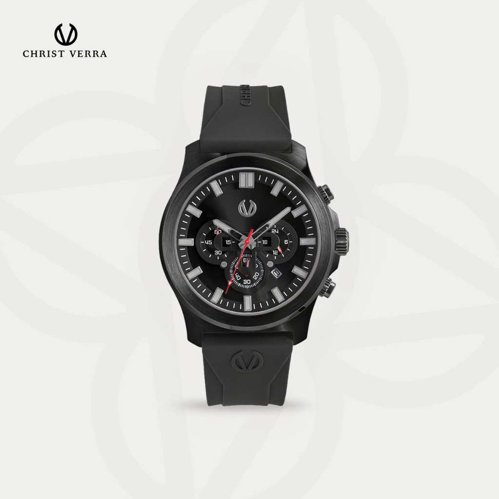 Jual Christ Verra Casual Men's Watches CV 12153G-36 BLK | Shopee Indonesia