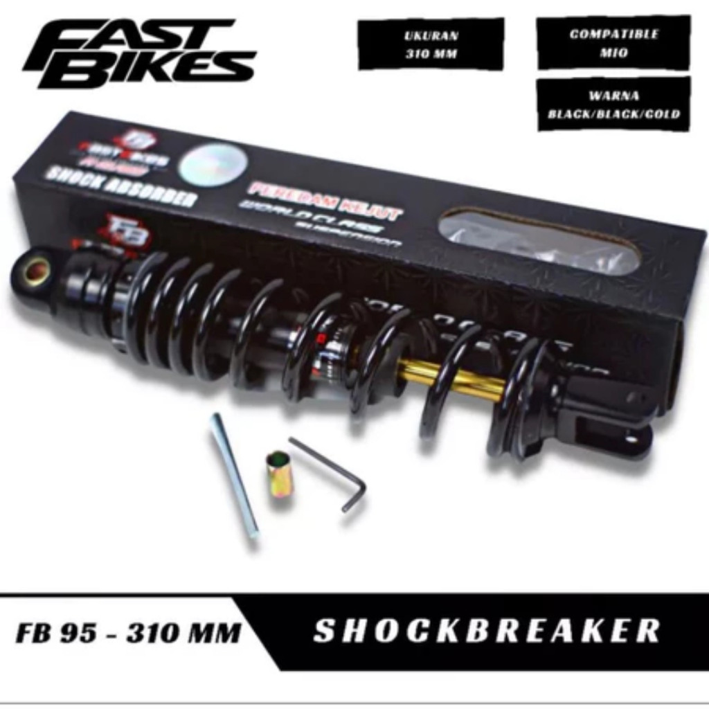 Jual Terlaris Shock Shockbreaker Belakang Matic Non Tabung Klik - Stelan Ukuran 305/310mm Mio ...