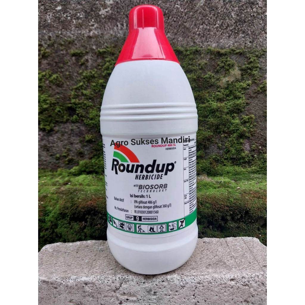 Jual Roundup 486 SL ( repack/curah ) Herbisida Obat Pembasmi Rumput ...
