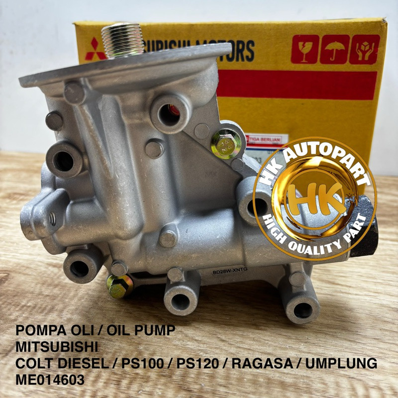 Jual POMPA OLI / PUMP POMPA OIL MESIN MITSUBISHI COLT DIESEL PS100 ...
