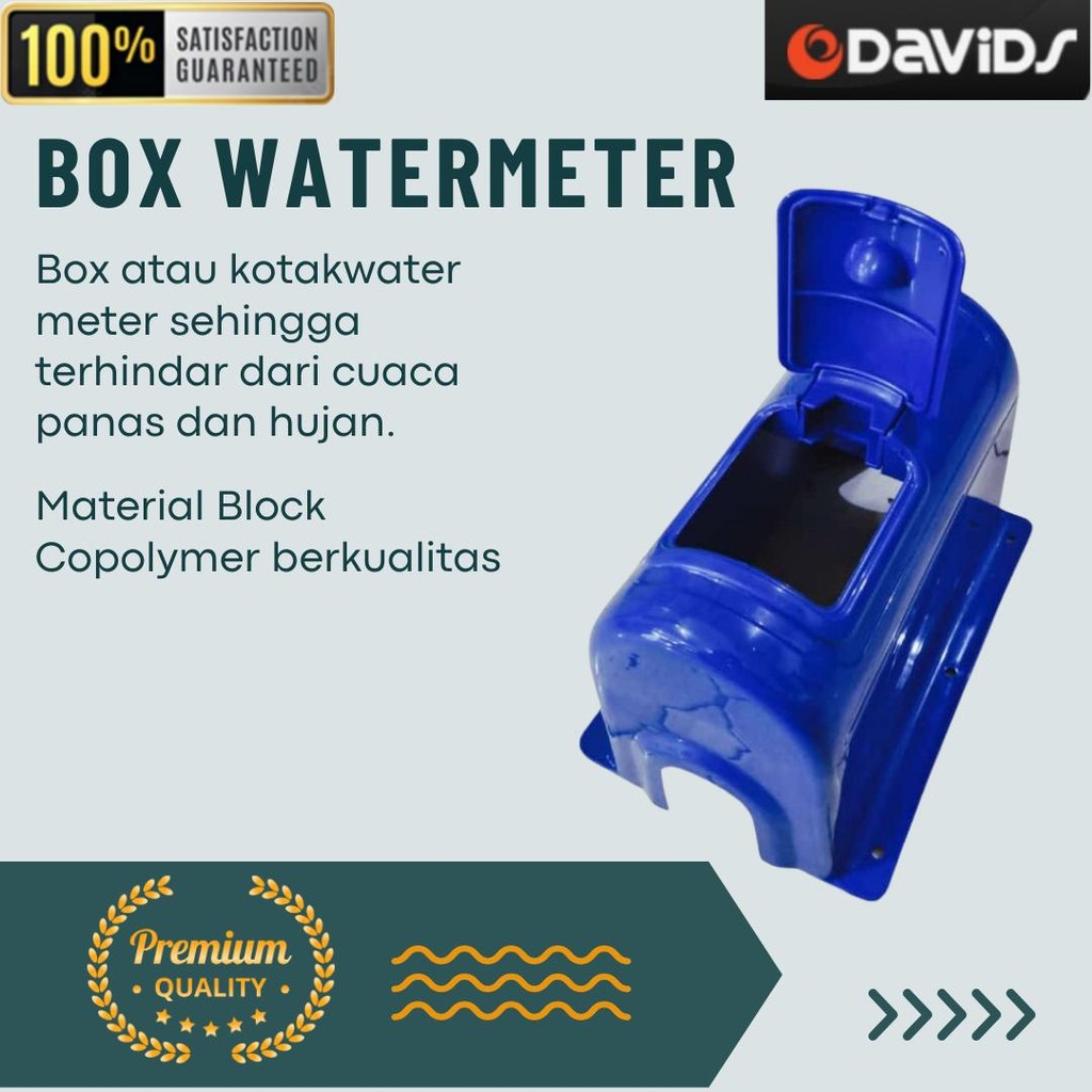 Jual Tutup Meteran Air Pdam Box Water Meter Pam Cover kotak water ...