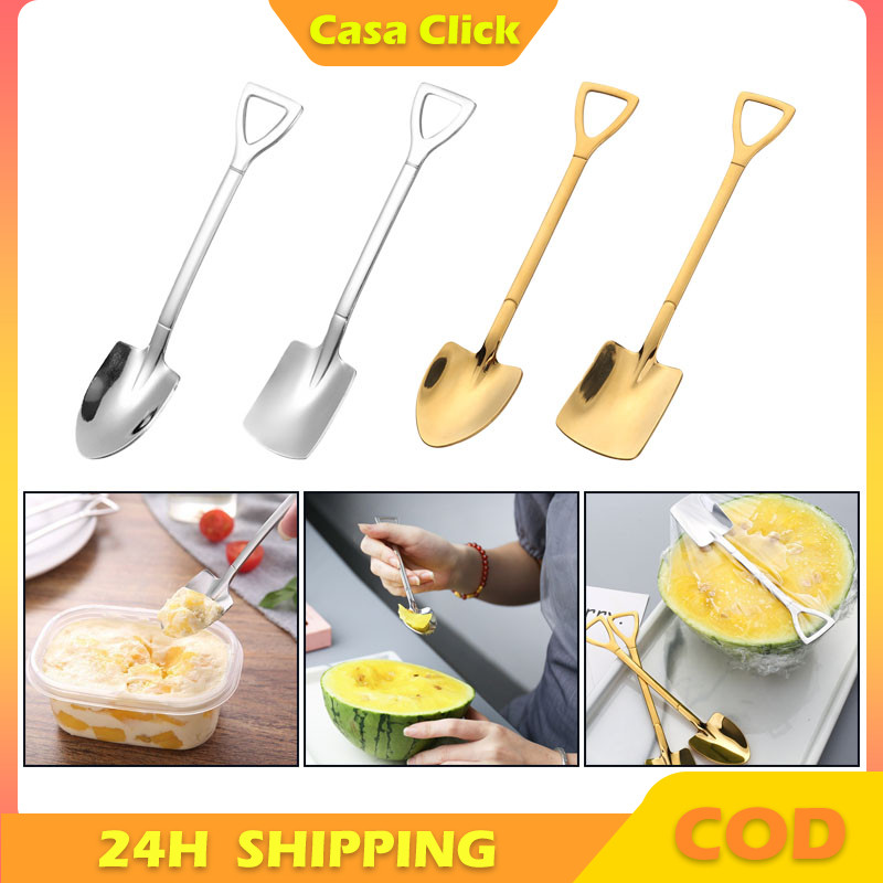 Jual Sendok Sekop Model Korea/Sendok Sekop Es Krim/Sendok Dessert ...