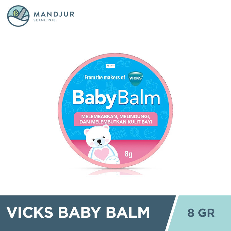 Jual Vicks Baby Balm 8 gram - Balsem Untuk Bayi diatas 3 Bulan | Shopee ...