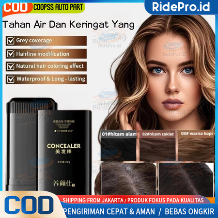 Jual Ready Sisir Dan Pewarna Rambut Portabel/Tutup Rambut Uban Dengan ...