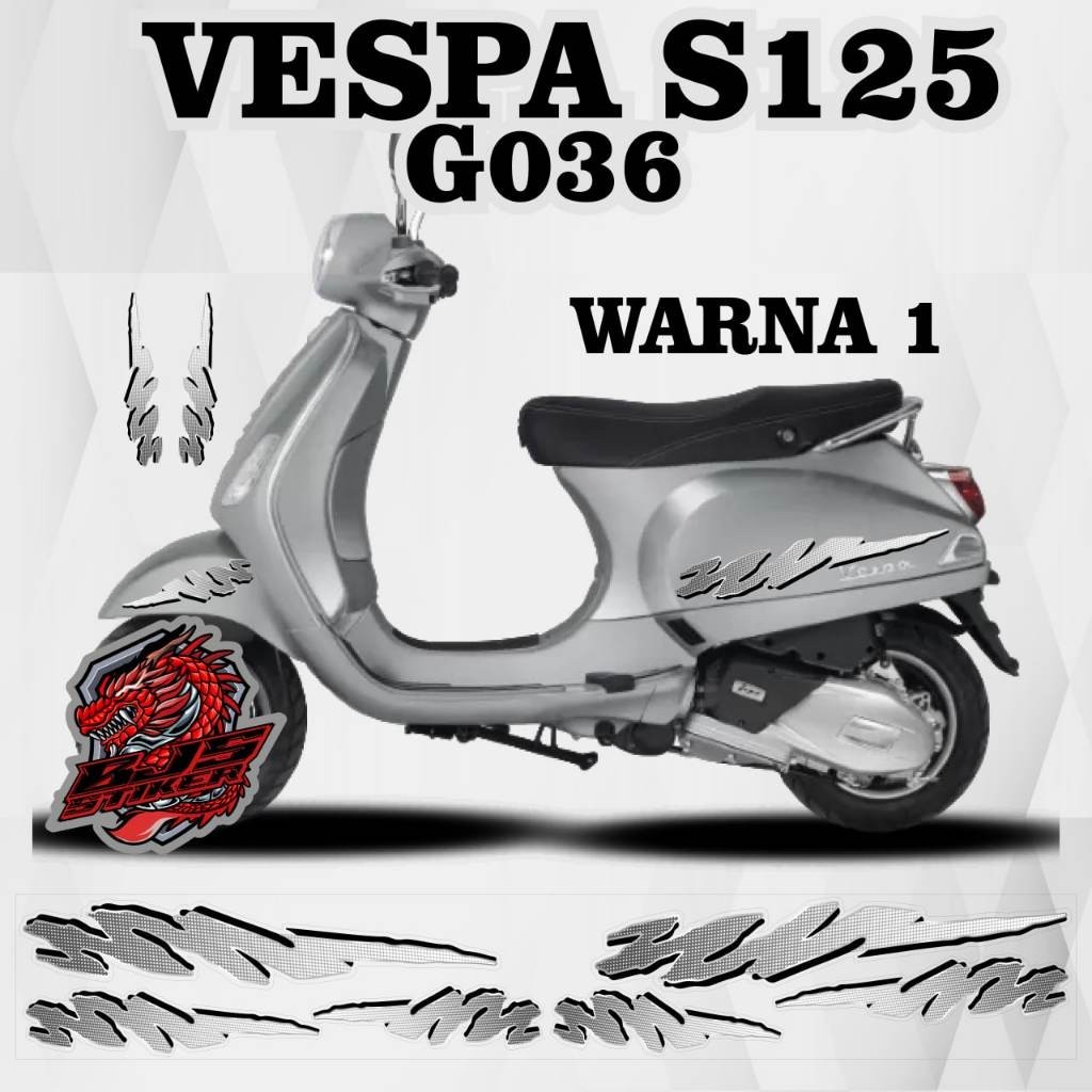 Jual Stiker Striping Vespa s 125 cc - setiker stiker sticker lis ...