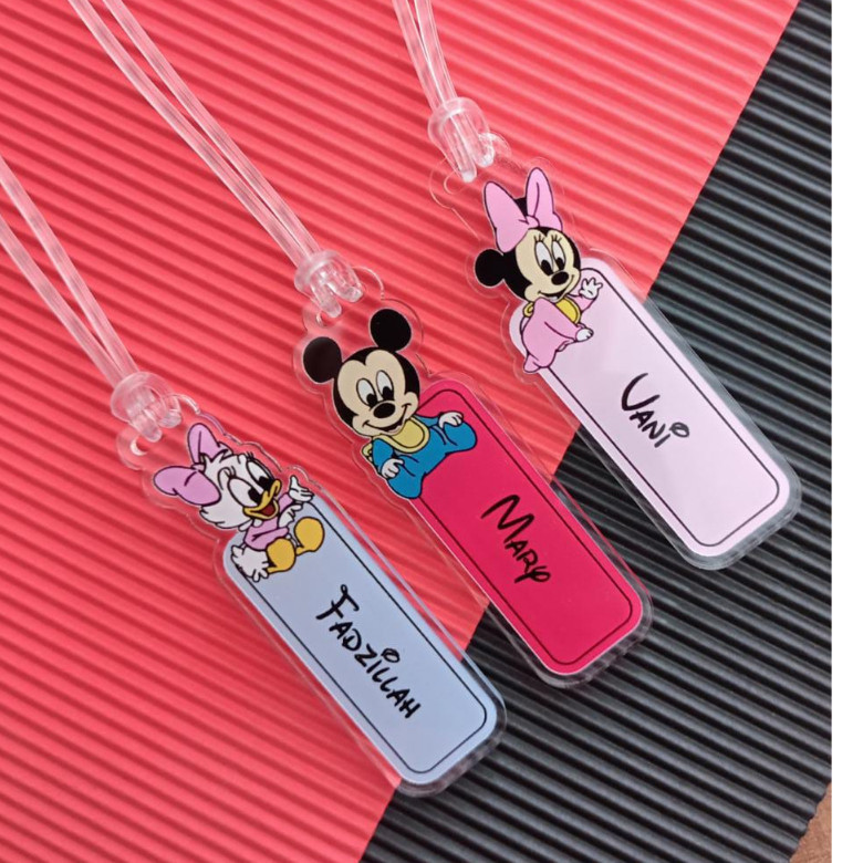 Jual LUGGAGE TAG DISNEY BABY / GANTUNGAN KOPER / GANTUNGAN TAS NAMA ...