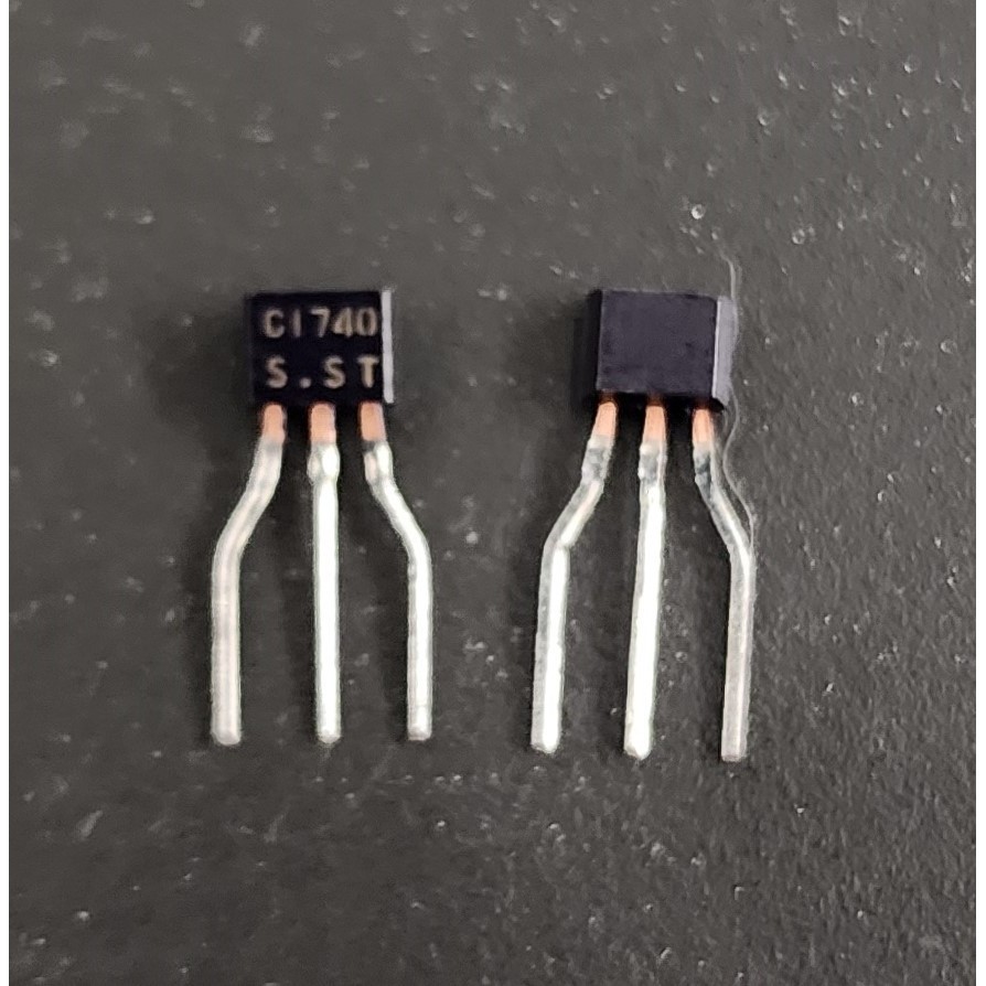 Jual Transistor C1740 Silicon NPN 0.15A 60V utk Switching dan AF ...