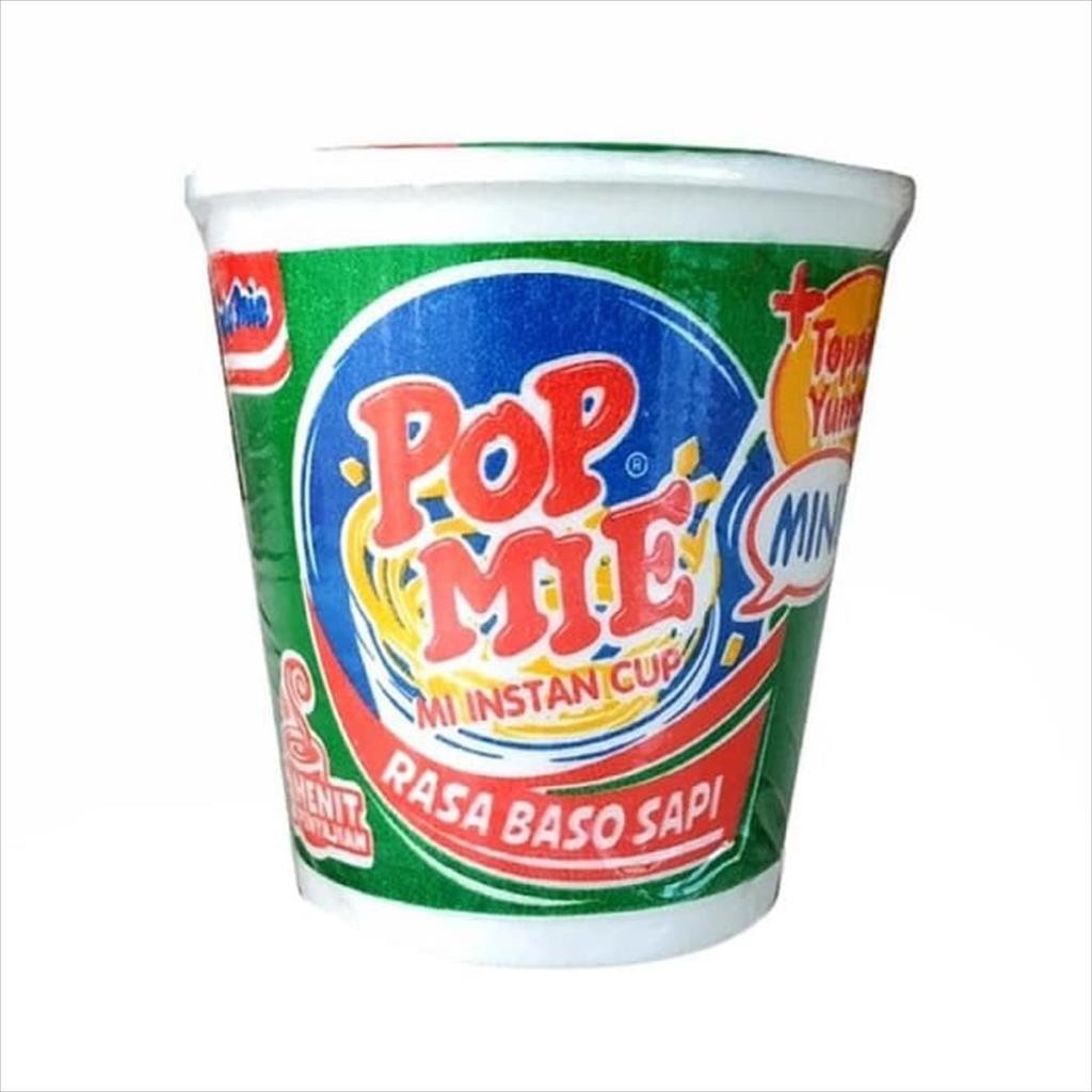 Jual Pop Mie popmie Rasa Baso Makanan Instan [75 g] | Shopee Indonesia