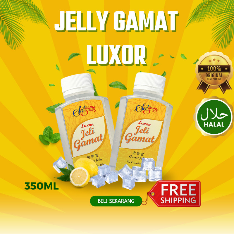 Jual Jelly Gamat Luxor 350 ml Esktrak Teripang emas sicopud hermani ...