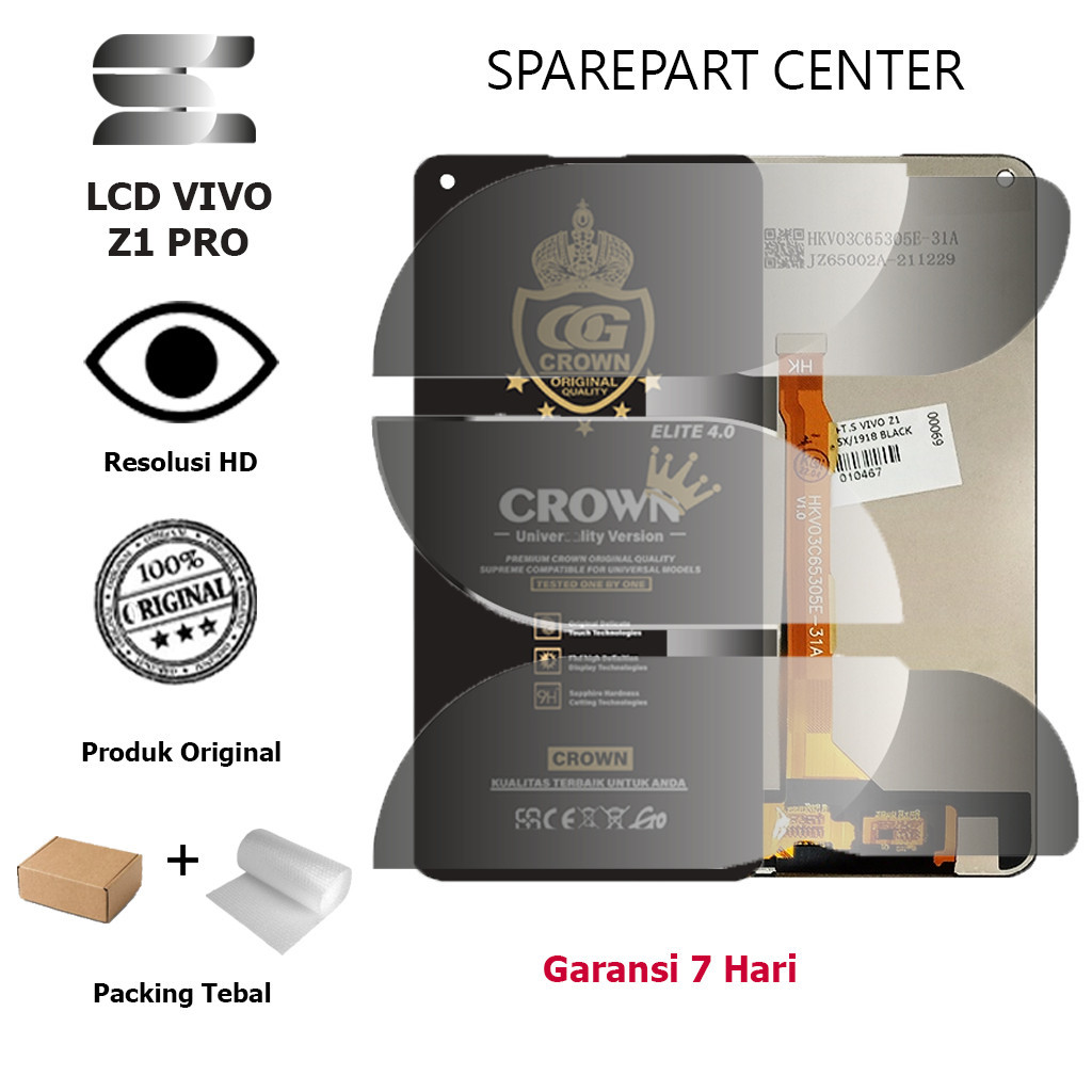 Jual LCD VIVO Z1 PRO / TOUCHSCREEN VIVO Z1 PRO / Z5X / 1918 ORIGINAL FULLSET BIG GLASS COMPLETE ...