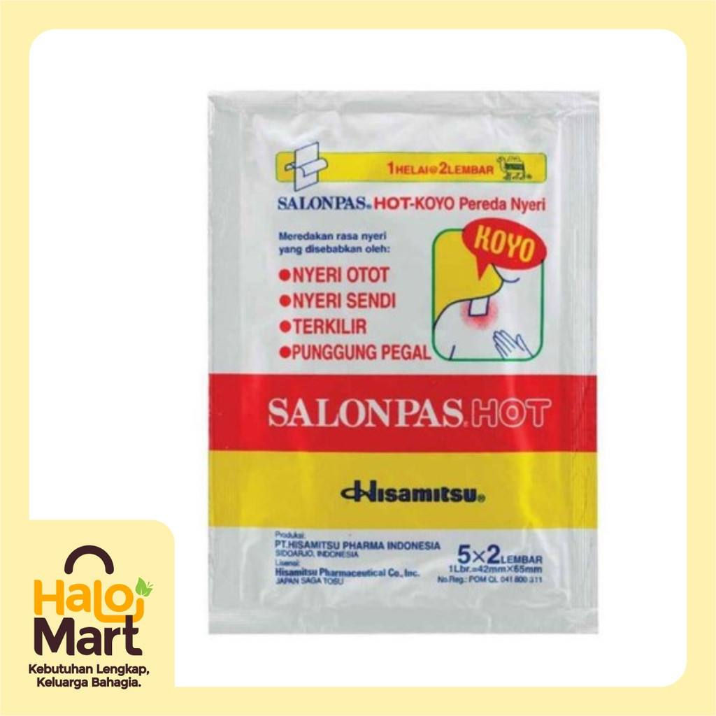 Jual SALONPAS HOT 12 (KOYO ISI 12 LEMBAR) | Shopee Indonesia