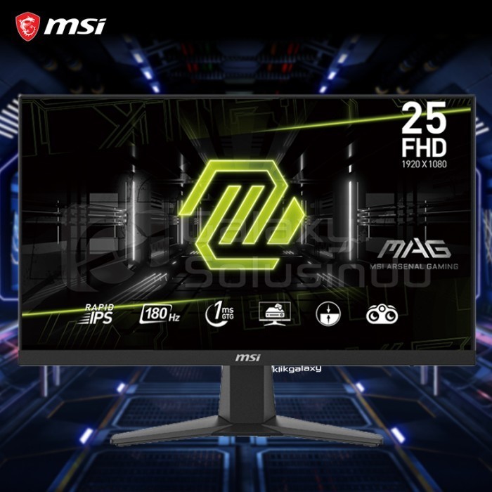 Jual MSI MAG 256F 25 inch IPS 1ms 180Hz FHD Gaming Monitor | Shopee ...