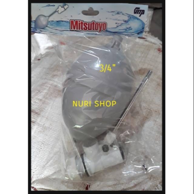 Jual Pelampung air PVC 3/4"/ pelampung bola/ Pelampung Tandon ...