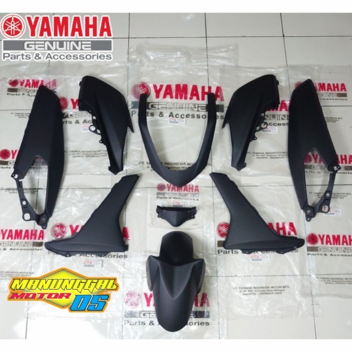 Jual Paket Full Set Body Halus Nmax Old Lama 2015-2019 Hitam Doff ...
