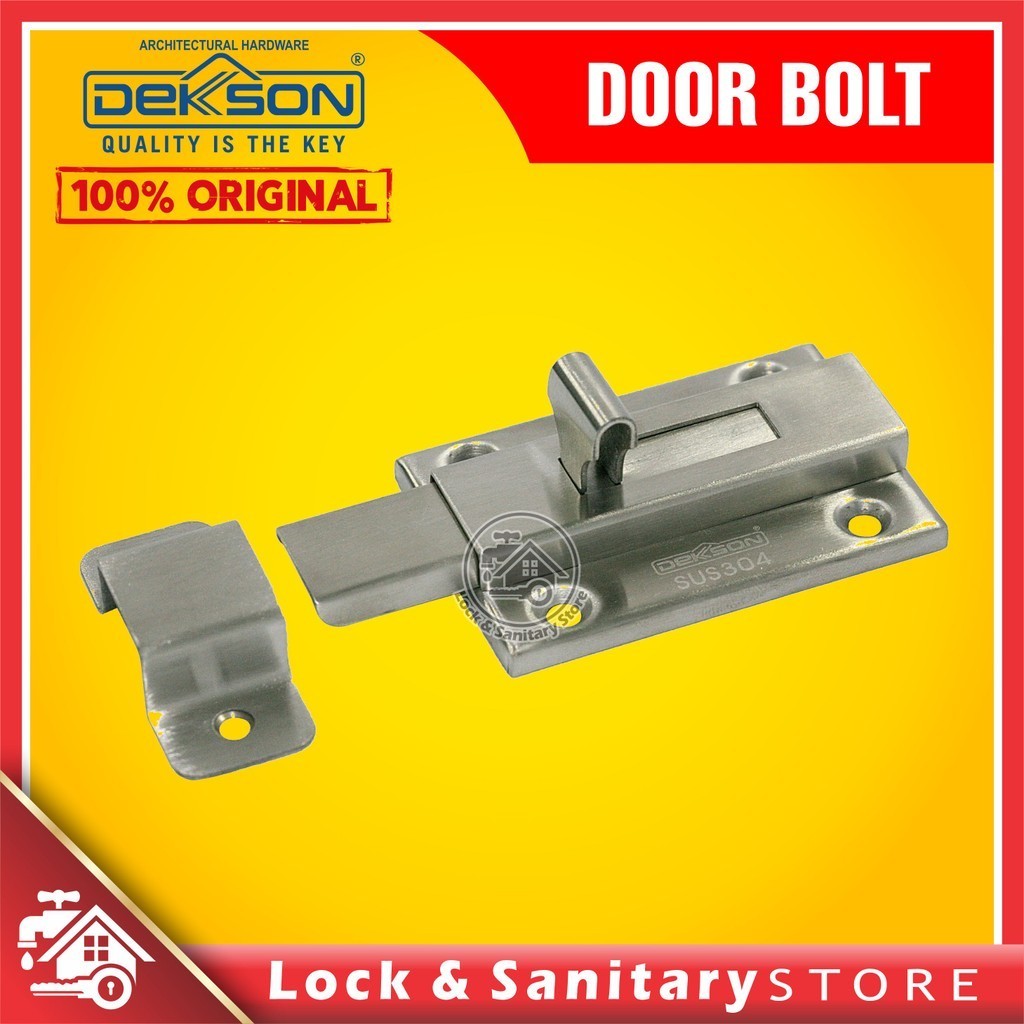 Jual Dekson Dekkson Door Bolt DB D02 3inch SSS Grendel Pintu Murah | Shopee Indonesia