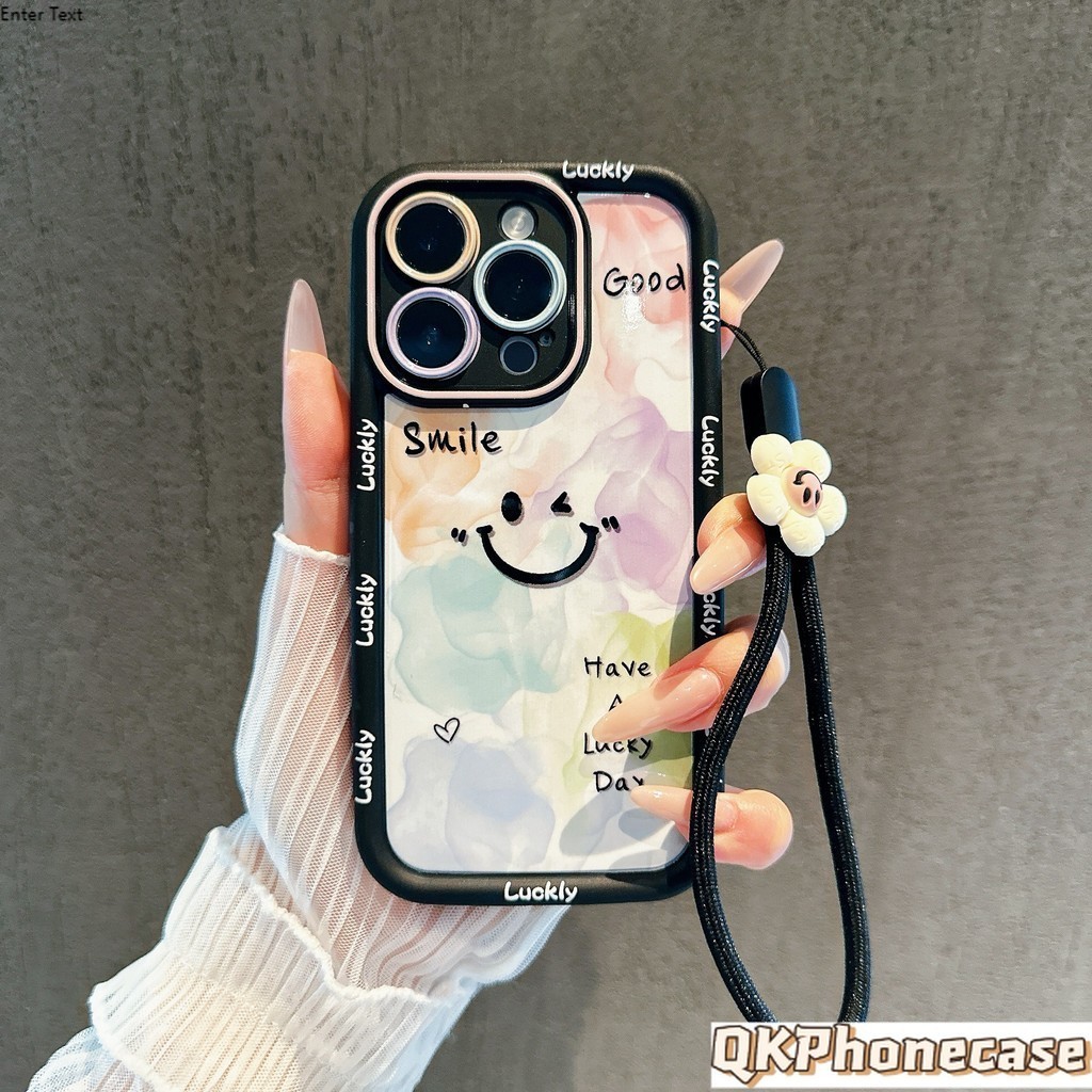 Jual QKPhonecase Gelang+Case Smile Casing Samsung A02S M02S A03S A03 A04 A04E M04 F04 A10 M10 ...