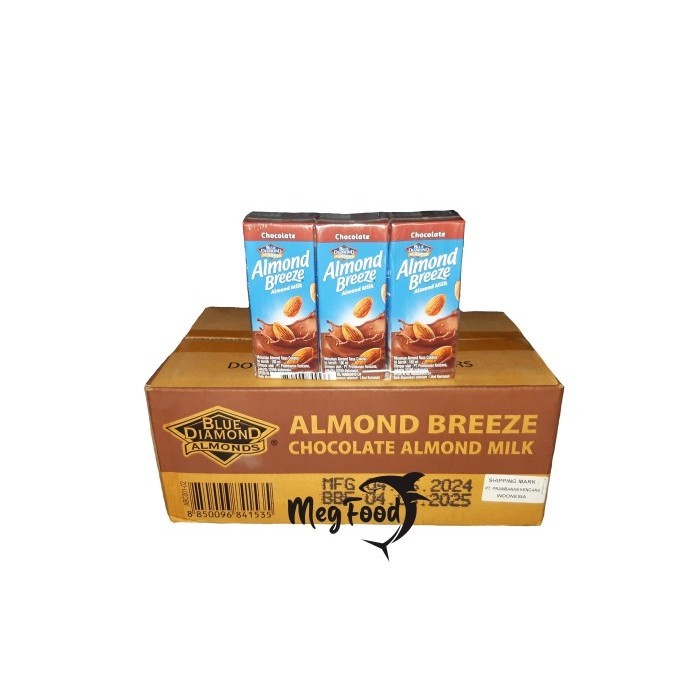 Jual Blue Diamond Almond Breeze Almond Milk Chocolate 180ml (1 ctn = 24pcs) | Shopee Indonesia