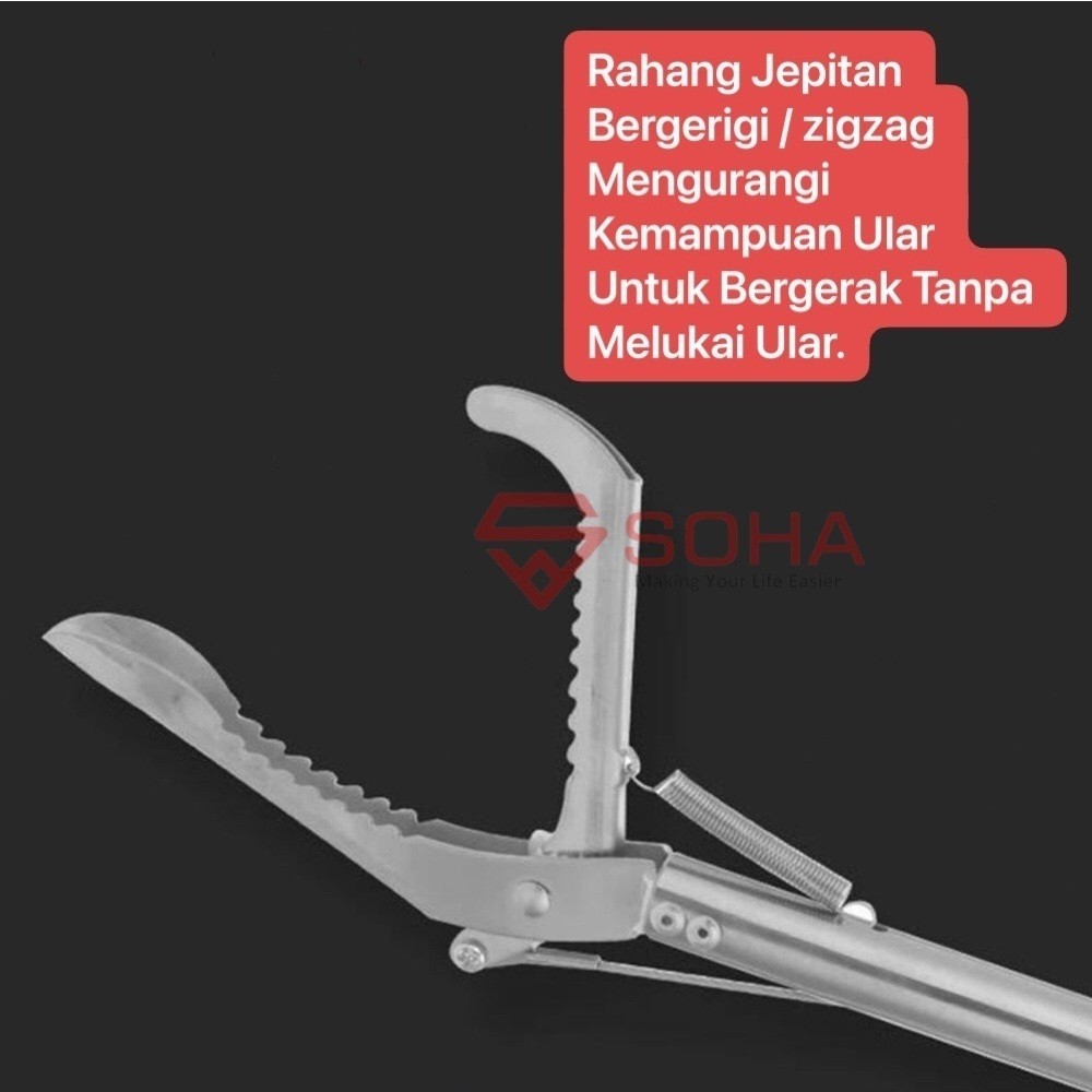 Jual PCK-12 Alat Penjepit Ular Reptil Tang Ular Tang Sampah Tongkat ...