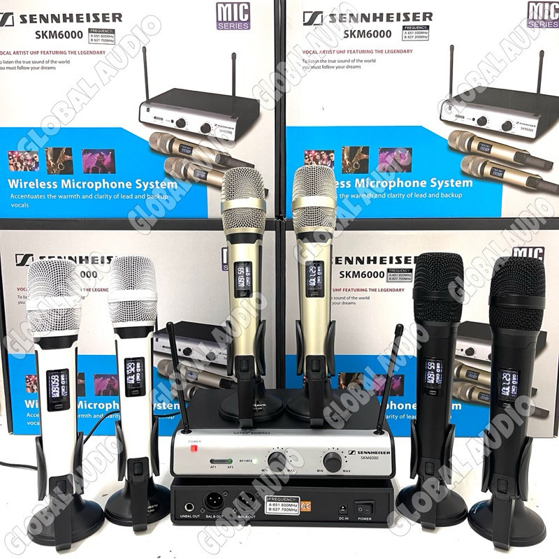 Jual Mic Wireless Sennheiser SKM 6000 2bh Microphone Sennheiser Skm6000 ...