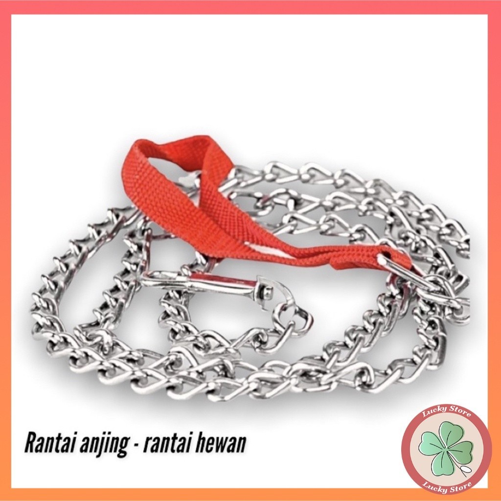 Jual Rantai Kalung Anjing Besi Stainless Panjang 1,2m | Shopee Indonesia