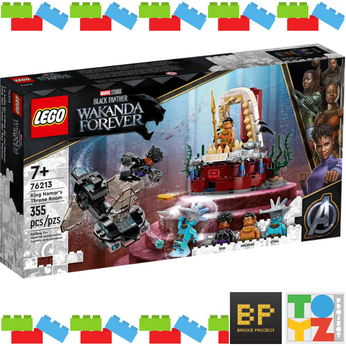 Jual Lego 76213 Marvel - King Namor’s Throne Room | Shopee Indonesia