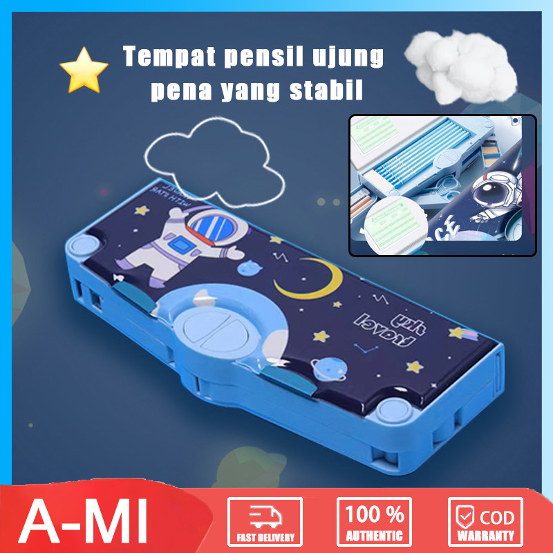 Jual Kotak Pensil Multifungsi Lengkap Tempat Pensil Multifungsi Kotak ...